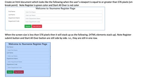 Solved Create An Html Document Which Looks Like The Chegg
