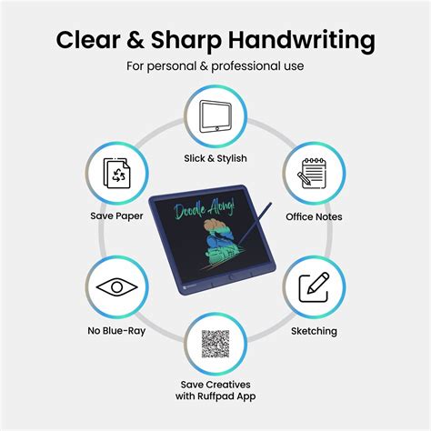 Buy Portronics Ruffpad 15m Lcd Writing Tablet With15 Inch Lcd Display