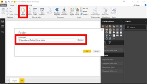 Merging Of Data From All Files In Folder In Power Bi Trainings