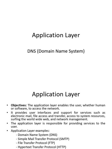 application layer 1 dns pdf
