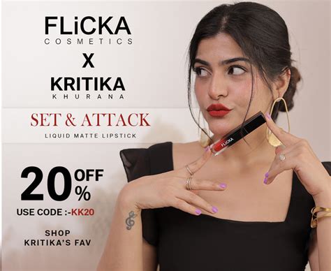 Buy Quality Makeup Products Online Flicka Cosmetics