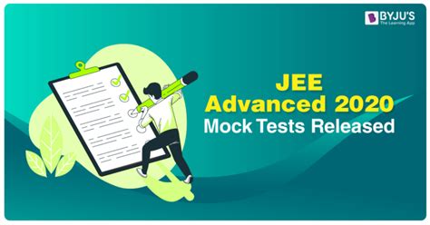 JEE Advanced 2020 Mock Tests Released Click For More Details