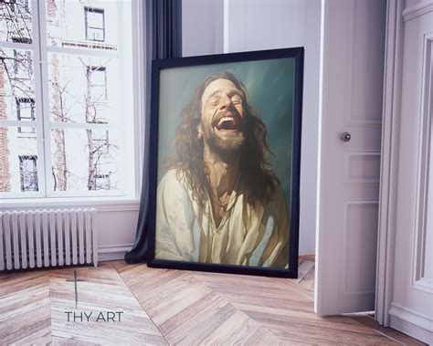 Jesus Laughing Jesus Smiling Painting Religious Pictures Of Jesus