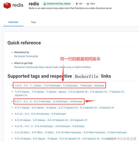 Docker安装最新稳定版redis7（redis 705）（参考官方文档）redis最新稳定版本 Csdn博客