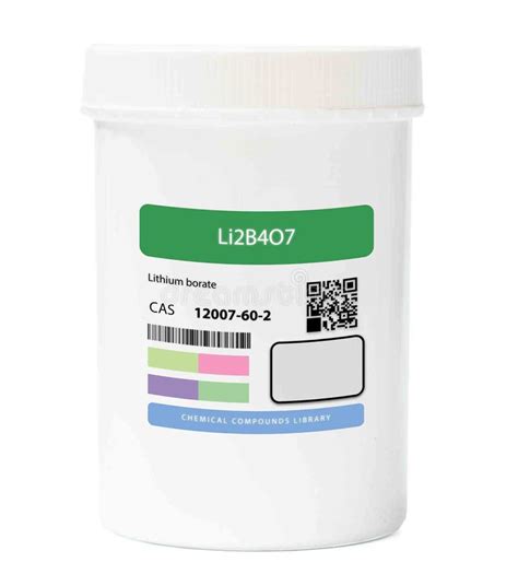Li2b4o7 Lithium Borate Stock Image Image Of Li2b4o7 313653493