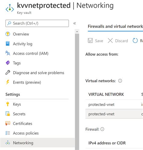 Securing Azure Key Vault Inside A Vnet And Using From An Azure Function Software Engineering