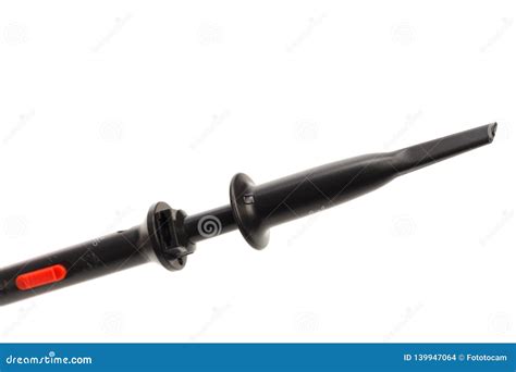 Oscilloscope Probe Isolated On White Stock Photo Image Of Isolated Scale 139947064