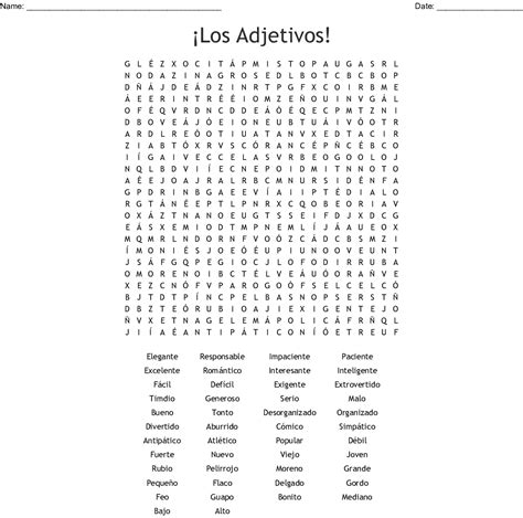 Free Printable Spanish Word Search Printable Word Search