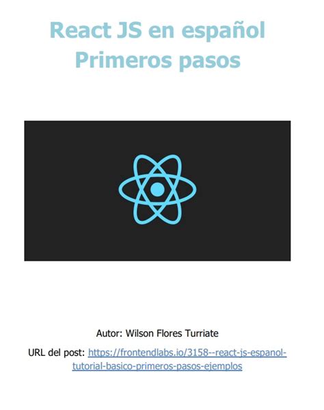 [pdf] react js en español primeros pasos
