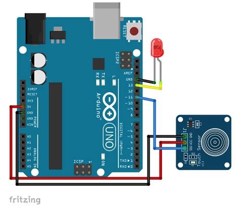 Touch Sensor Dengan Arduino Bdxtronix