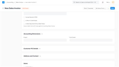 Accounting Dimension Is Not Working Properly · Issue 33119 · Frappe