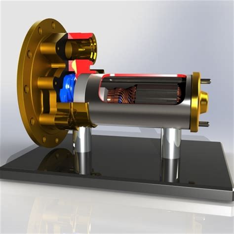 成型电机定子绕组条绕线solidworks 2016模型图纸下载 懒石网