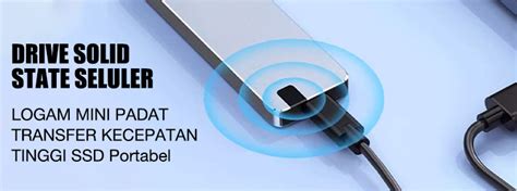 Promosi Hari Kemerdekaan Menyimpan 70RB Garansi Satu Tahun SSD Portabel Baru Yang Ditingkatkan