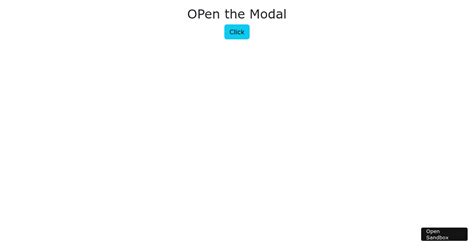 Basic Modal React Codesandbox Basic Modal React Codesandbox