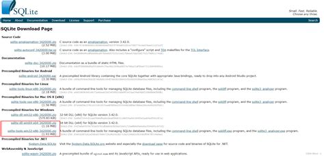 Sqlite的下载与安装sqlite下载 Csdn博客 Sqlite的下载与安装sqlite下载 Csdn博客