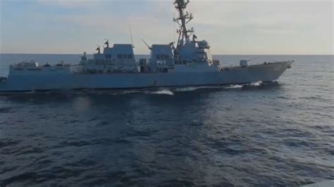 俄指美軍驅逐艦駛入軍演禁航區並企圖闖入俄領海 Now 新聞