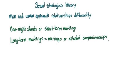 Sexual Strategies Theory Intro To Psychology YouTube