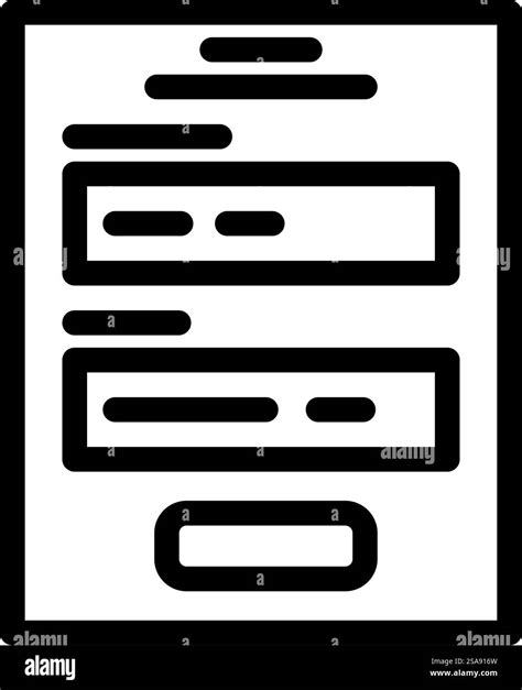 Microcopy Ux Ui Design Line Icon Vector Microcopy Ux Ui Design Sign Isolated Contour Symbol