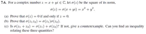 Solved 74 Let R Be A Euclidean Domain With Size Function