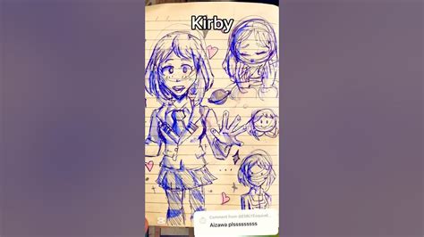 Mha Manga Pen Sketches Pt 2 Mha Aizawa Bakugo Ochaco Tsu Hawks Youtube