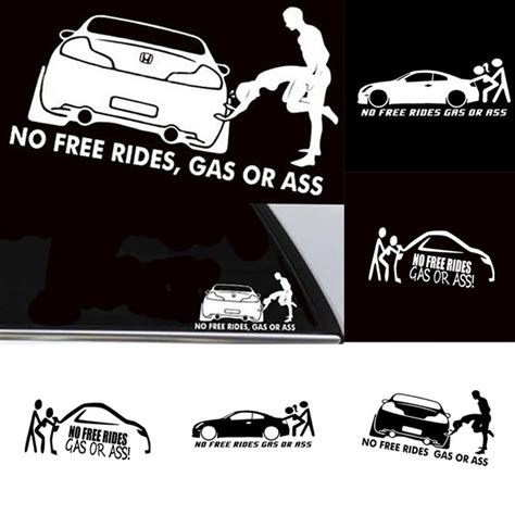 Funny Car Sticker Lowered Truck Boat Window Bumper Vinyl Decal
