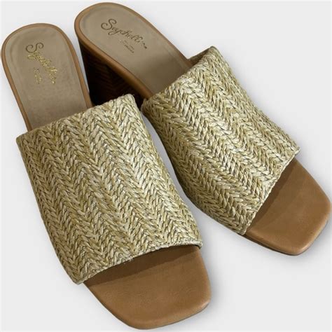 Seychelles Shoes Seychelles Adapt Raffia Block Heel Sandal Poshmark