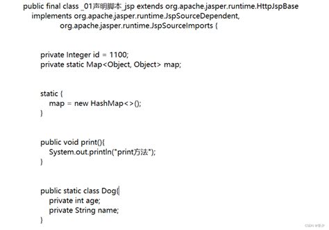 jsp 常用脚本 jsp脚本 csdn博客