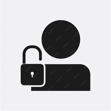Premium Vector User Login Or Authenticate Icon Isolated On White