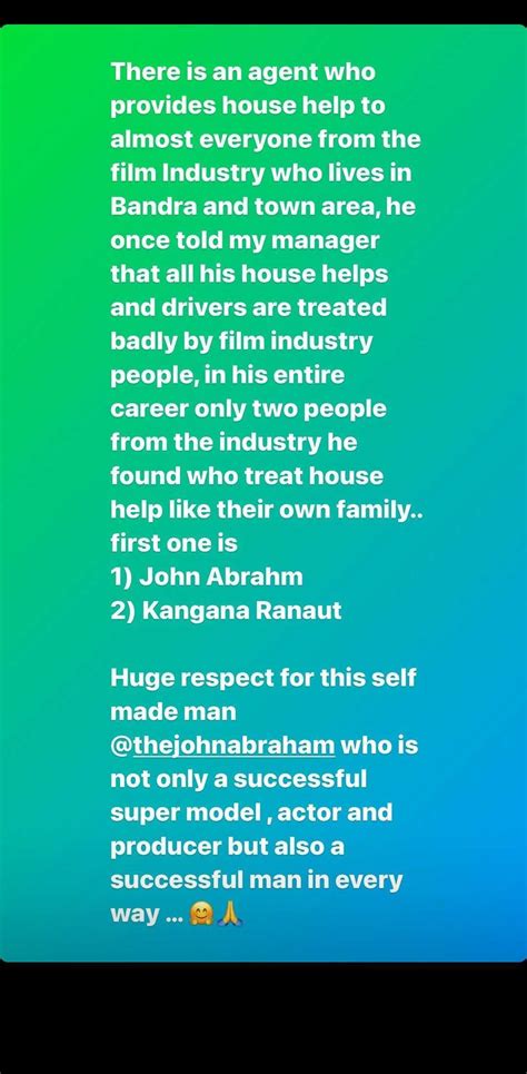 Kangana Ranaut Names Actors Who Treat House Help Like Family John