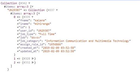 Php Cant View Collection Of Data In Laravel Stack Overflow