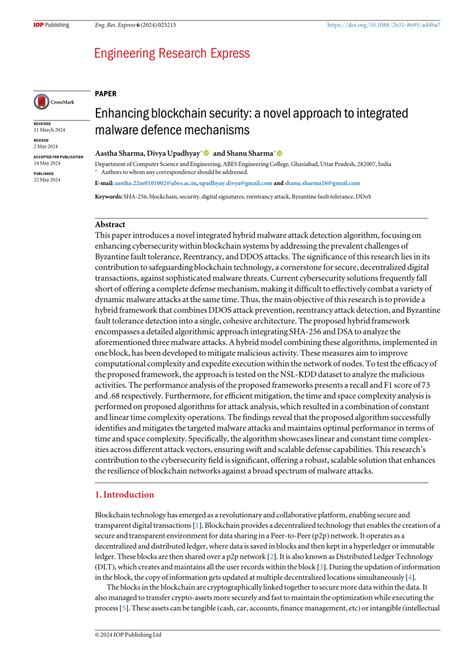 Enhancing Blockchain Security A Novel Approach To Integrated Malware