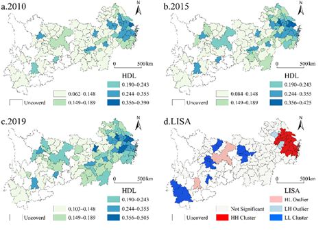 Spatiotemporal Characteristics Of Hdl For The Yreb Note Figure 4a C