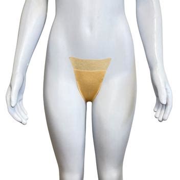 Tapa Sexo Feminino Descartável Cor Creme Figurino shop Avental Magazine Luiza