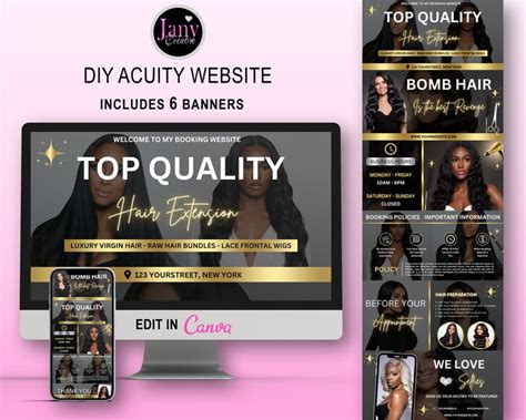 Acuity Scheduling Template Acuity Scheduling Site Booking Etsy