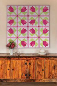 Tulip Patch Quilt Pattern Download Quilting Daily