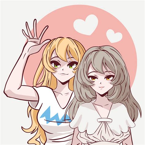 Lindas Chicas Anime 11480026 Vector En Vecteezy