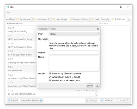 Haxelib Project Gui Showcase Haxe Community