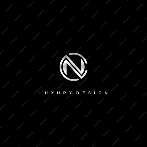 Premium Vector Initial Cnn Nnc Logo Design Nc Or Cn Vector With Circle Monogram Concept