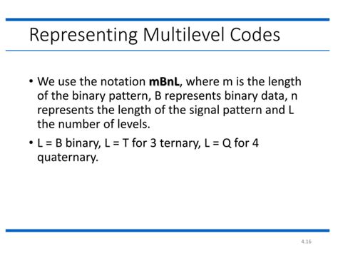 3 Line Coding Bipolar Multilevel Multitransition Pptx Programming Languages Computing