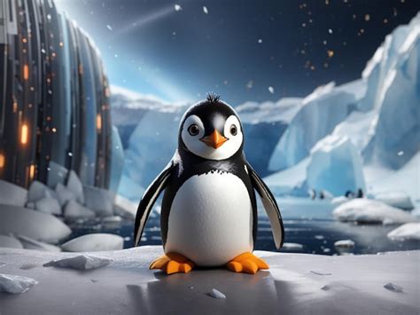 Premium Ai Image The Companion Of Geeks The Linux Penguin