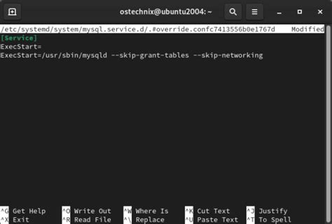 How To Reset Root Password In Mysql 8 On Ubuntu Linux Ostechnix