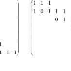 Example Of The Parity Check Matrix Download Scientific Diagram