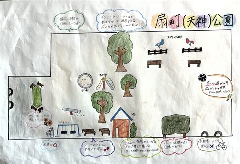 扇町児童公園で遊ぼう子ども子育てマップ大谷大学幼児教育コース