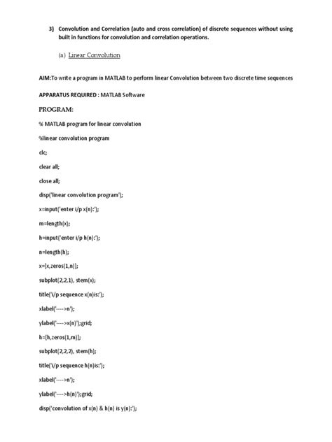 dsp lab 3 pdf convolution systems theory