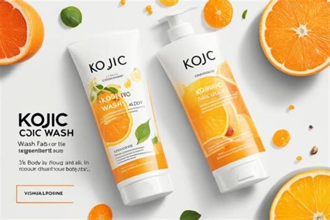 Kojic Acid Body Wash Brighten And Even Skin Tone