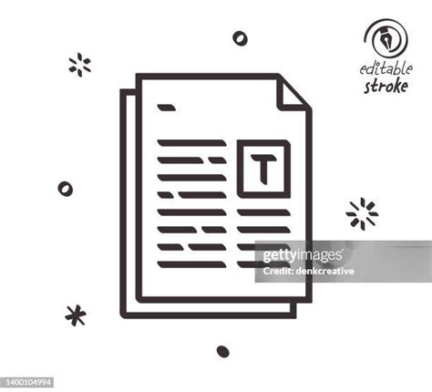 Word Processing Icons Photos And Premium High Res Pictures Getty Images