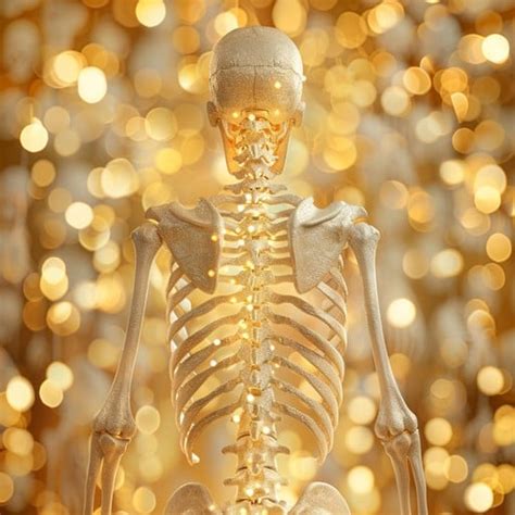 Free Illuminated Skeleton Display Image Download At Stockcake