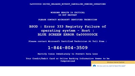 Malware How To Avoid Fake Windows Virus Alert Information