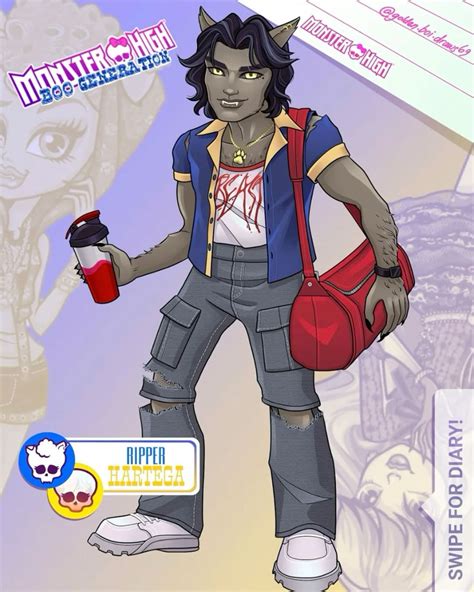 Ripper Hartega Monster High Dads Monster High Werewolf Monster High