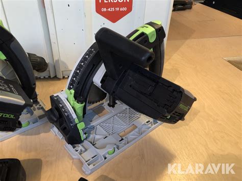 Klaravik Auktioner Sänksågar Festool Tsc 55 Reb 2st